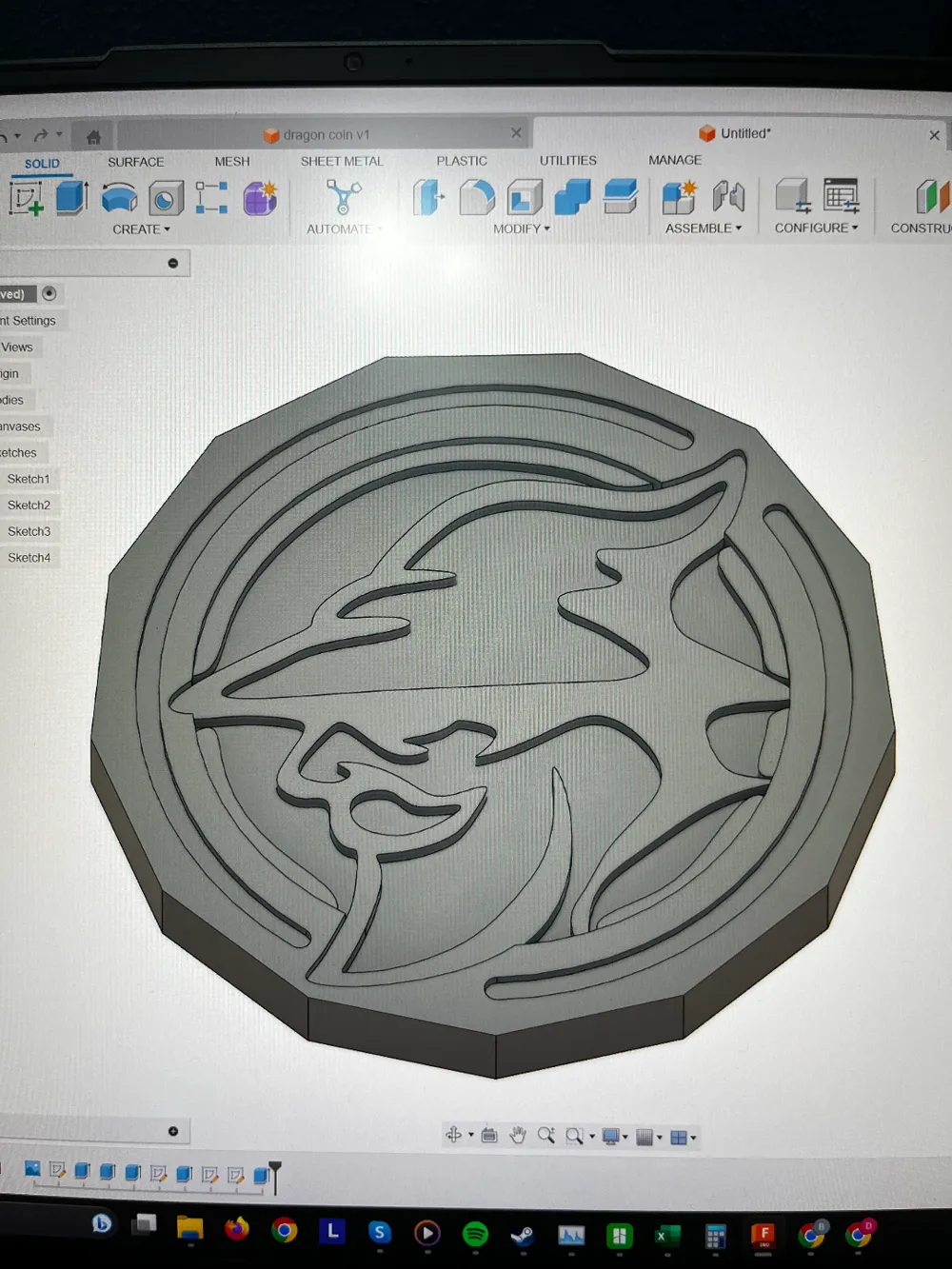 Wizzard Coins Token by BamBle3D.com - MakerWorld