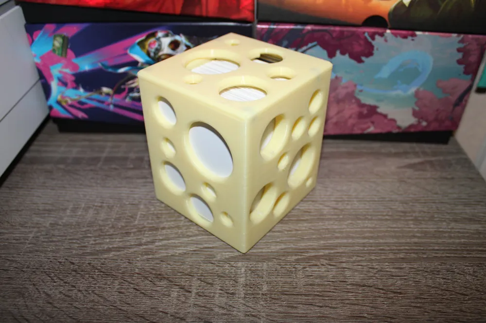 MTG EDH Commander Showcase Deck Box - Cheese - Free 3D Print Model ...