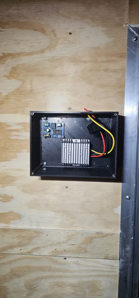 Project Box 12 Volt w/switch panel - Free 3D Print Model - MakerWorld