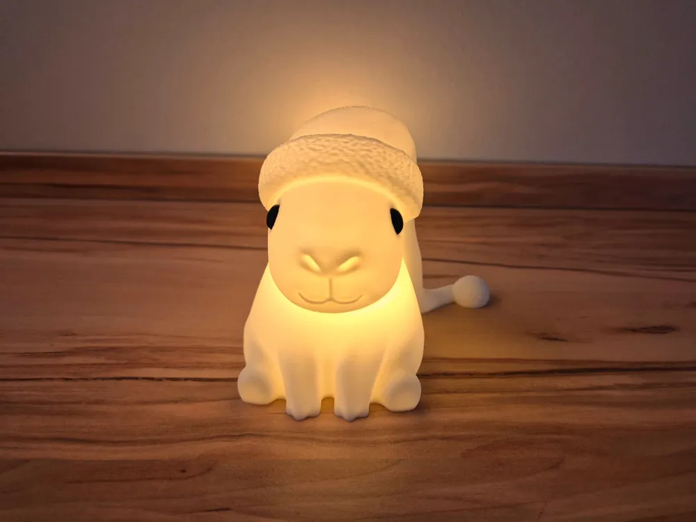 Cute Capybara Lamp – Tealight Holder - Free 3D Print Model - MakerWorld
