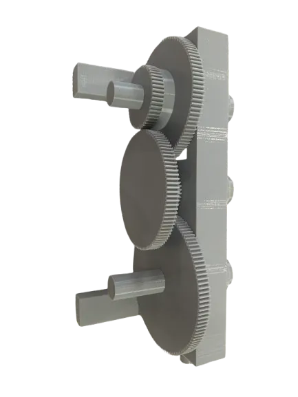 Compound Gear Ratio v2 by LegoWalrusMakerWorld: Download Free 3D Models