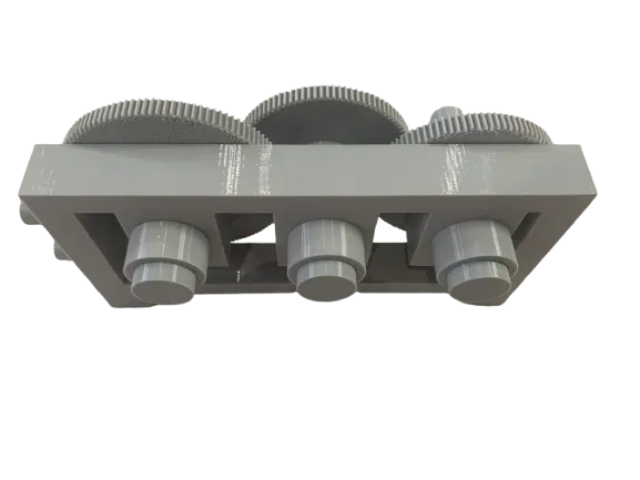 Fully 3D Printed Compound Gear Ratio V2 by LegoWalrus MakerWorld ...