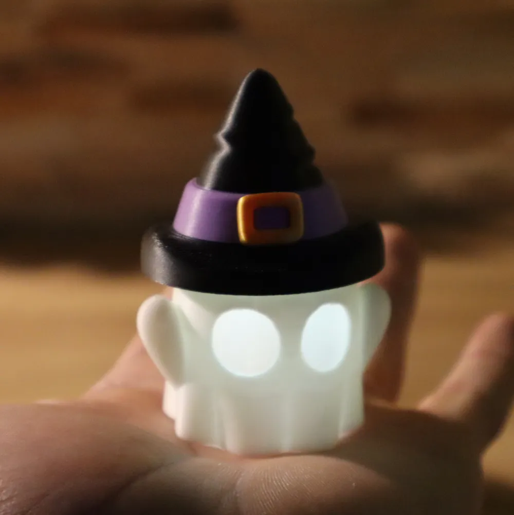 Witch Ghost (Y-Shape LED Magnetic Switch) by IDMyron MakerWorld ...