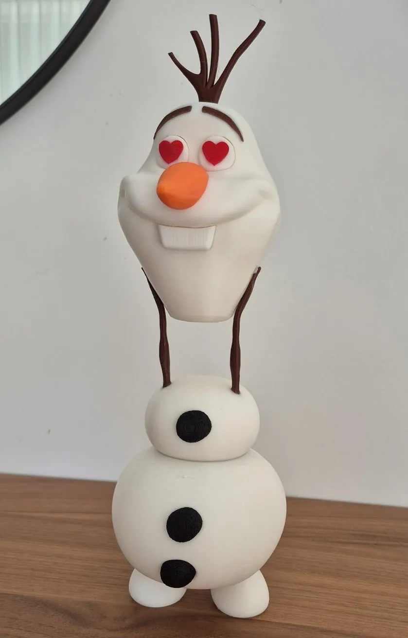 Olaf in love - Free 3D Print Model - MakerWorld