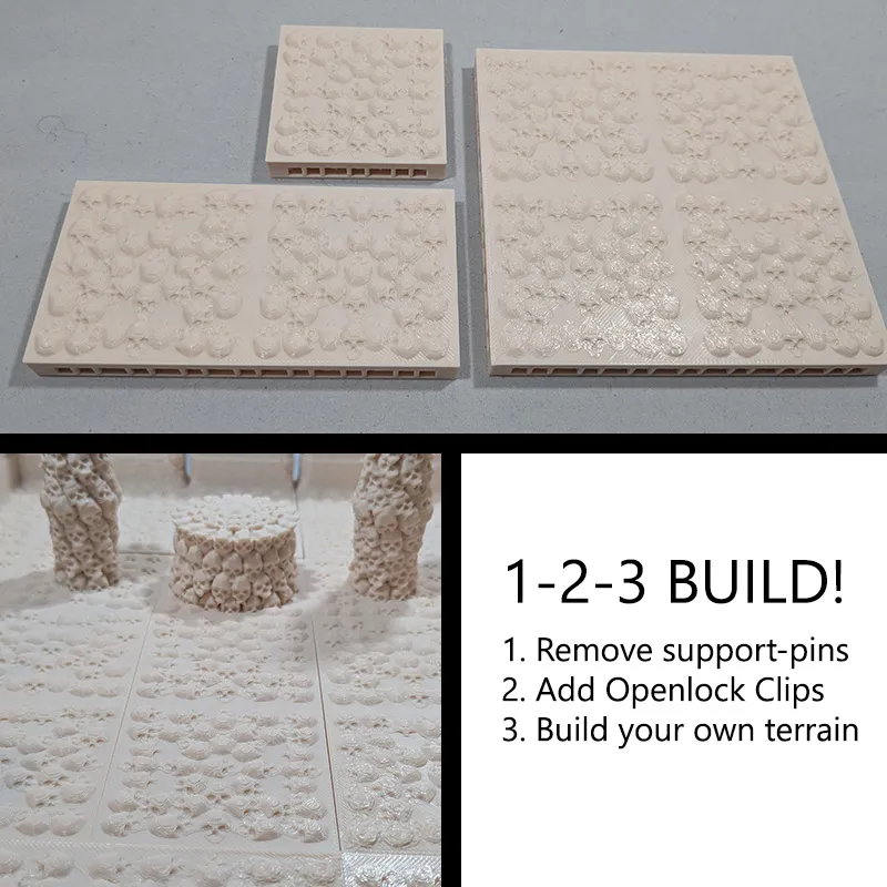 Necropolis tiles (OpenLOCK system) - Free 3D Print Model - MakerWorld