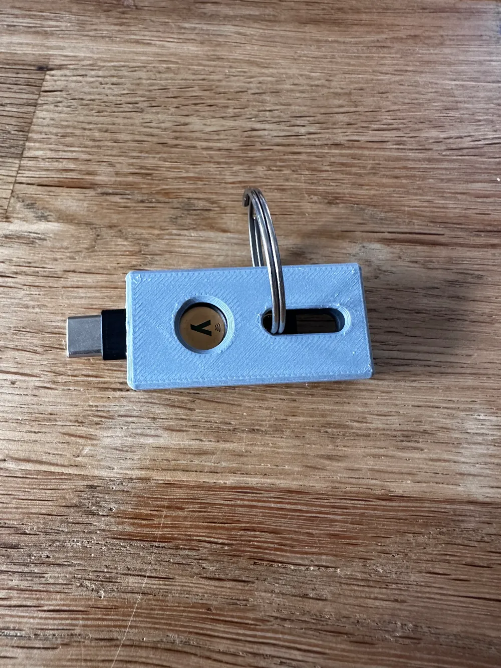 Yubikey 5C NFC Key Fob Case Schlüsselanhänger by winni118001 - MakerWorld