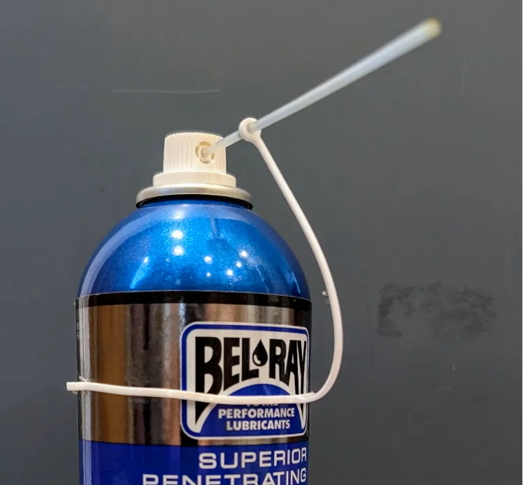 Flexible Spray Can Tube Tether - 66mm Can Diameter by MoarInfill ...