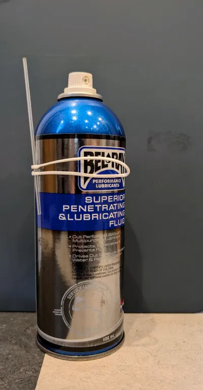 Flexible Spray Can Tube Tether - 66mm Can Diameter by MoarInfill ...