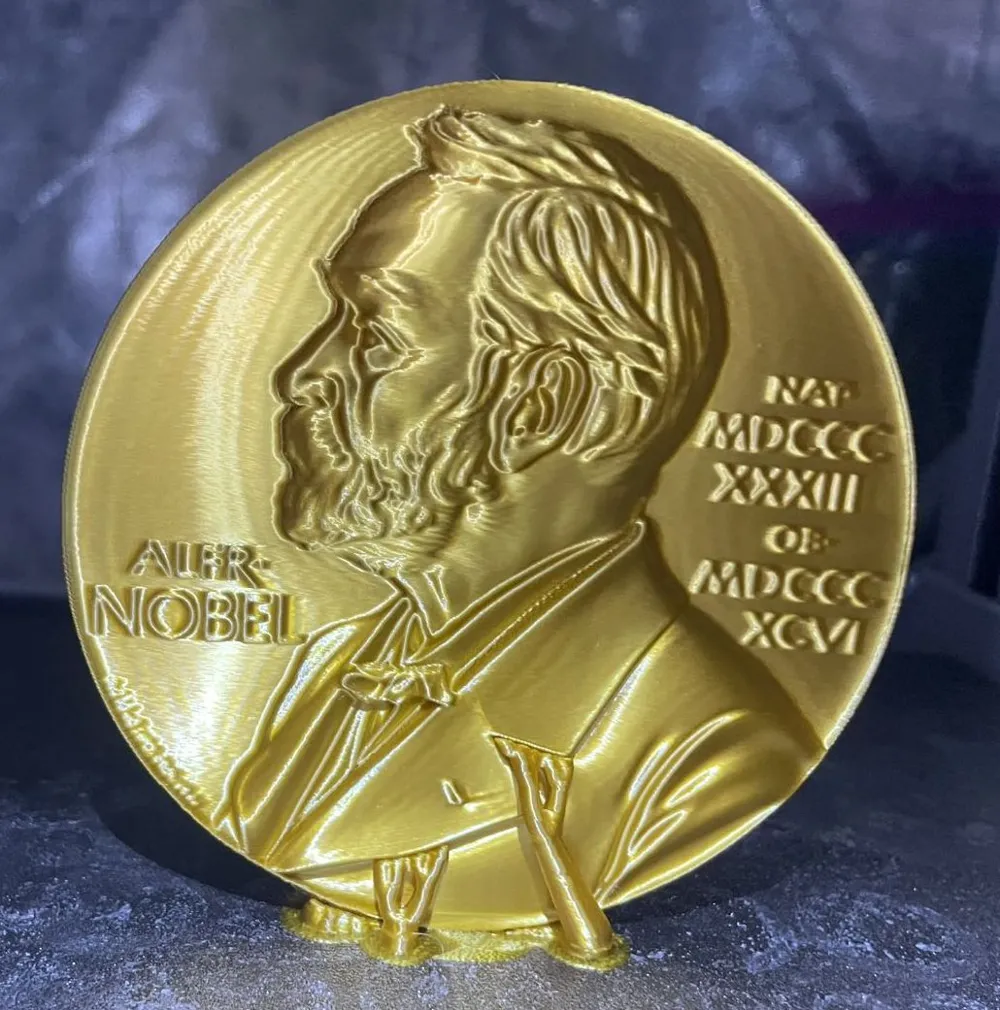 Nobel Prize Medal - Free 3D Print Model - MakerWorld