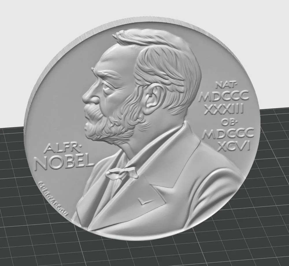 Nobel Prize Medal - Free 3D Print Model - MakerWorld