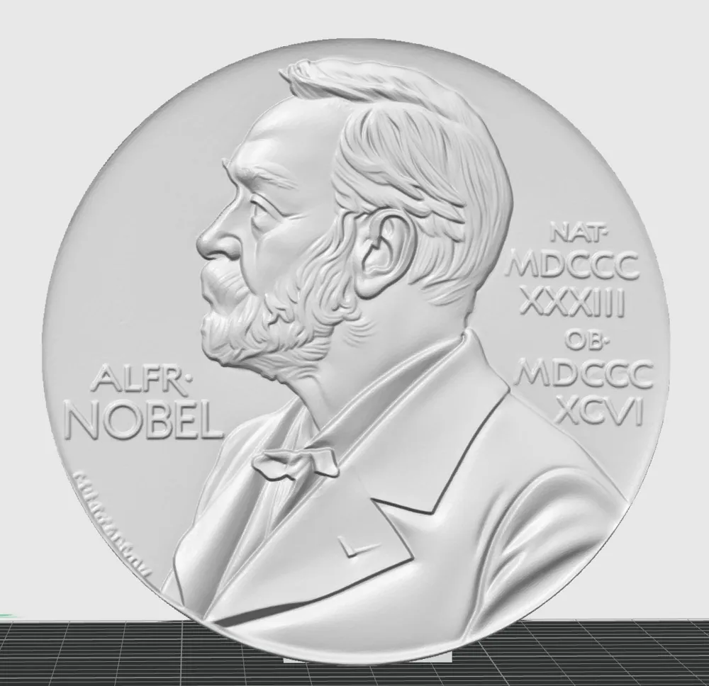 Nobel Prize Medal - Free 3D Print Model - MakerWorld