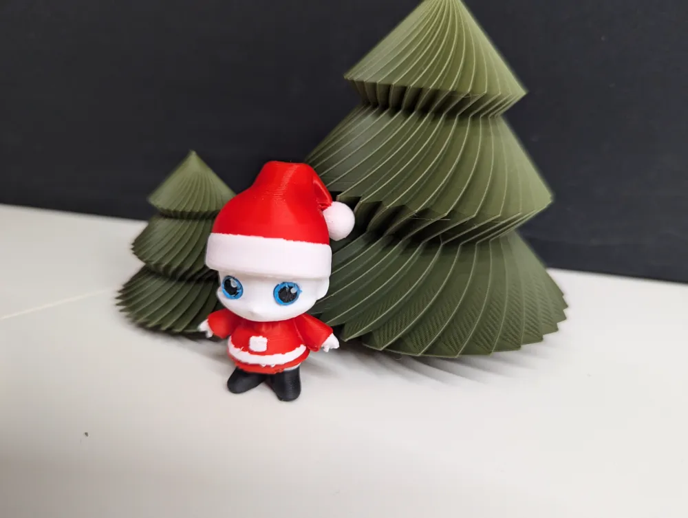 Blue Eyes Baby Santa by Mat3D - MakerWorld