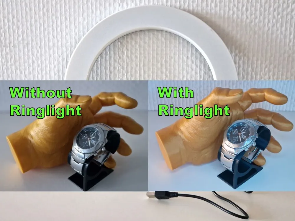 Simple Ringlight by Chris1974 - MakerWorld