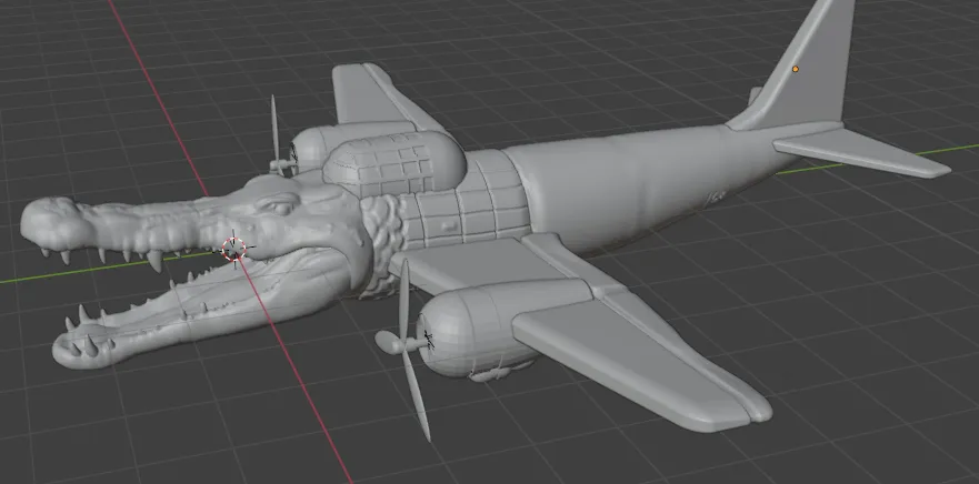 Bombardino Crocodilo 模因 来自 Hand SanitiserMakerWorld：免费下载 3D 模型