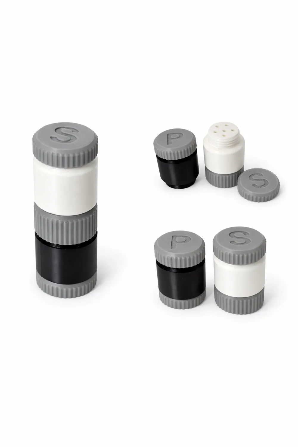 Salt and Pepper Shaker - Free 3D Print Model - MakerWorld