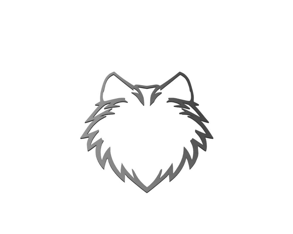 Layered Wolf Head Lamp - Backlit Wall Art - Free 3D Print Model ...