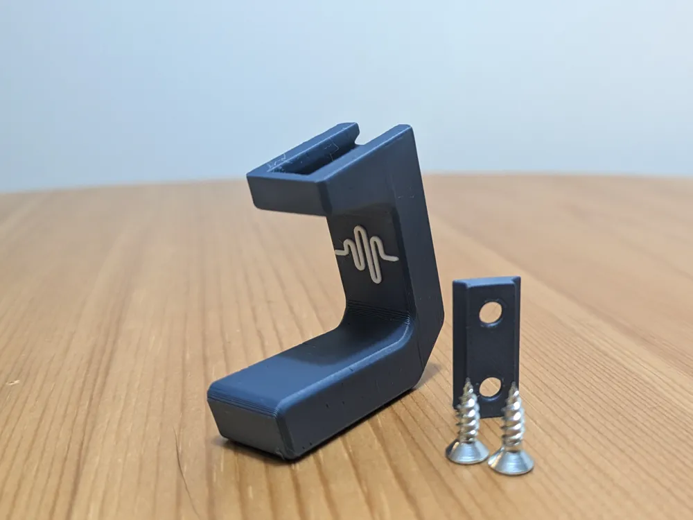 Headphone Hook - Underside by MechEng67 - MakerWorld