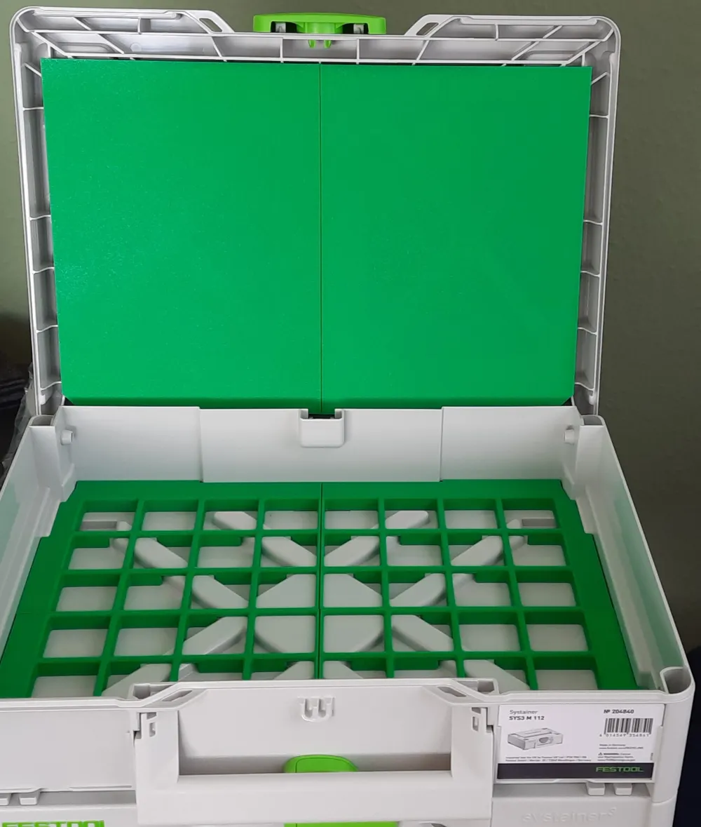 Festool Systainer SYS3 Top for Gridfinity Base Remixed by NoFrog ...