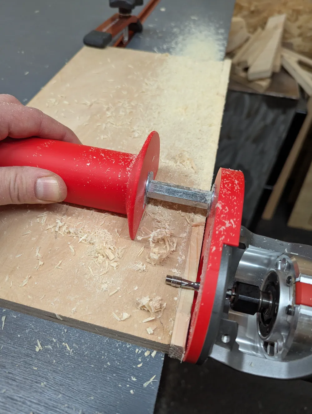 Flush Trim Jig for Milwaukee Router by Pleasantly Plump - MakerWorld