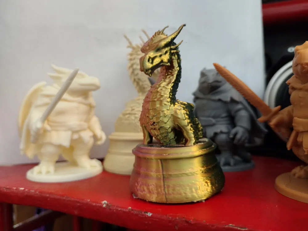 Bust of Saphira from Eragon by WA0TKOMakerWorld: Download Free 3D Models