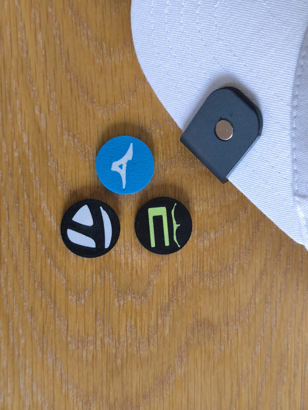 Golf Ballmarker Hat Clip - Free 3D Print Model - MakerWorld