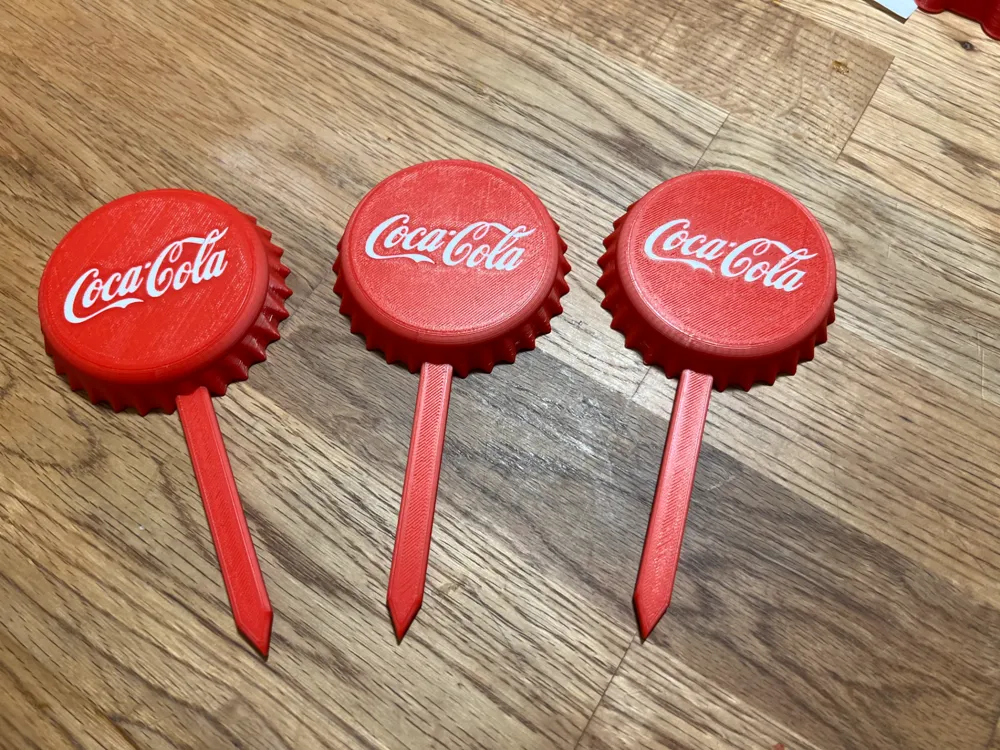 Coca Cola Cake topper by fwlogue - MakerWorld