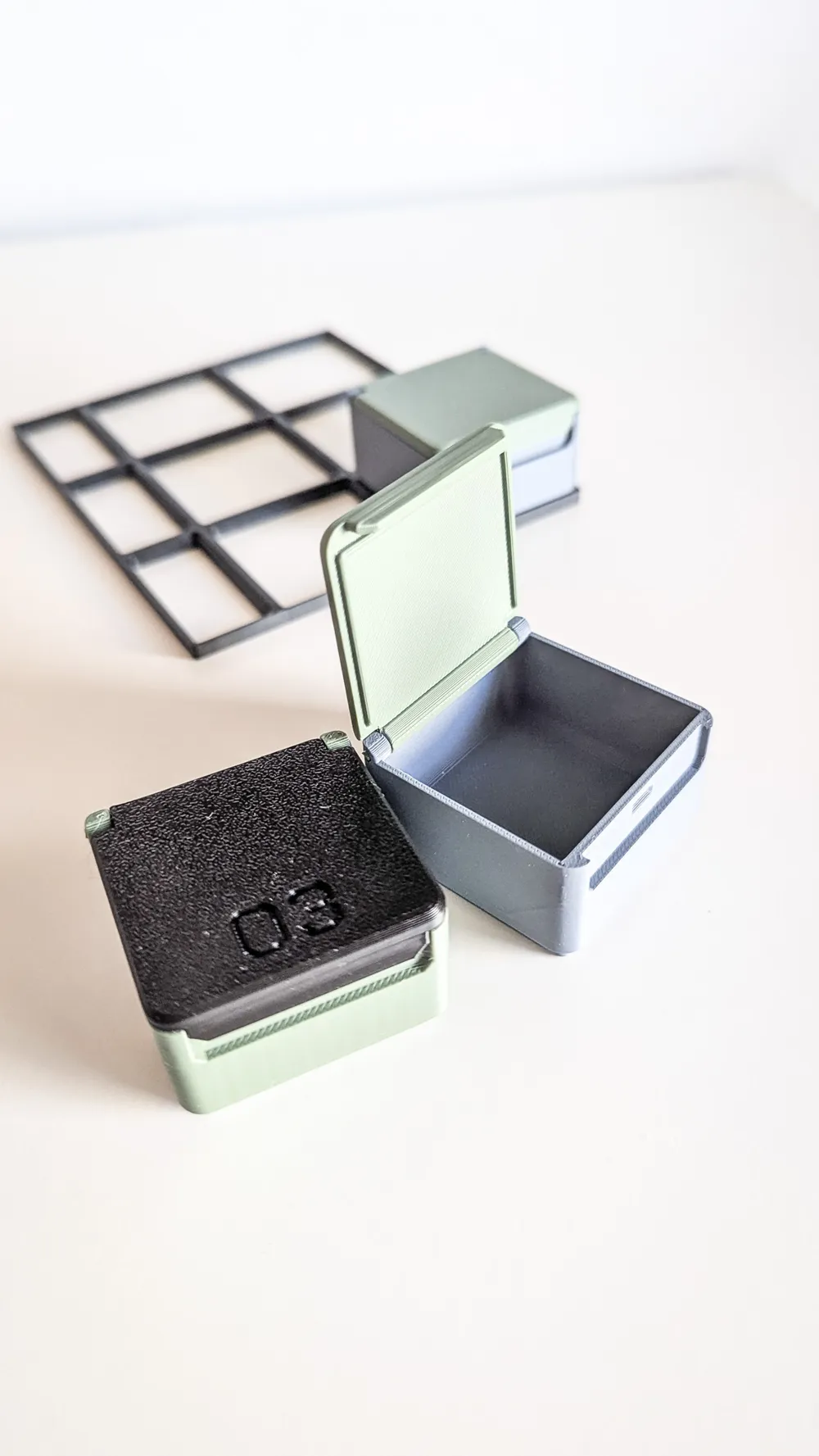 1x1 Box Gridfinity-Compatible Mini Container - Free 3D Print Model ...
