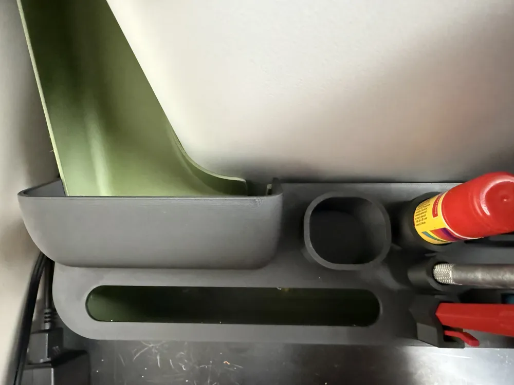 Tool holding poop bin lid - Free 3D Print Model - MakerWorld