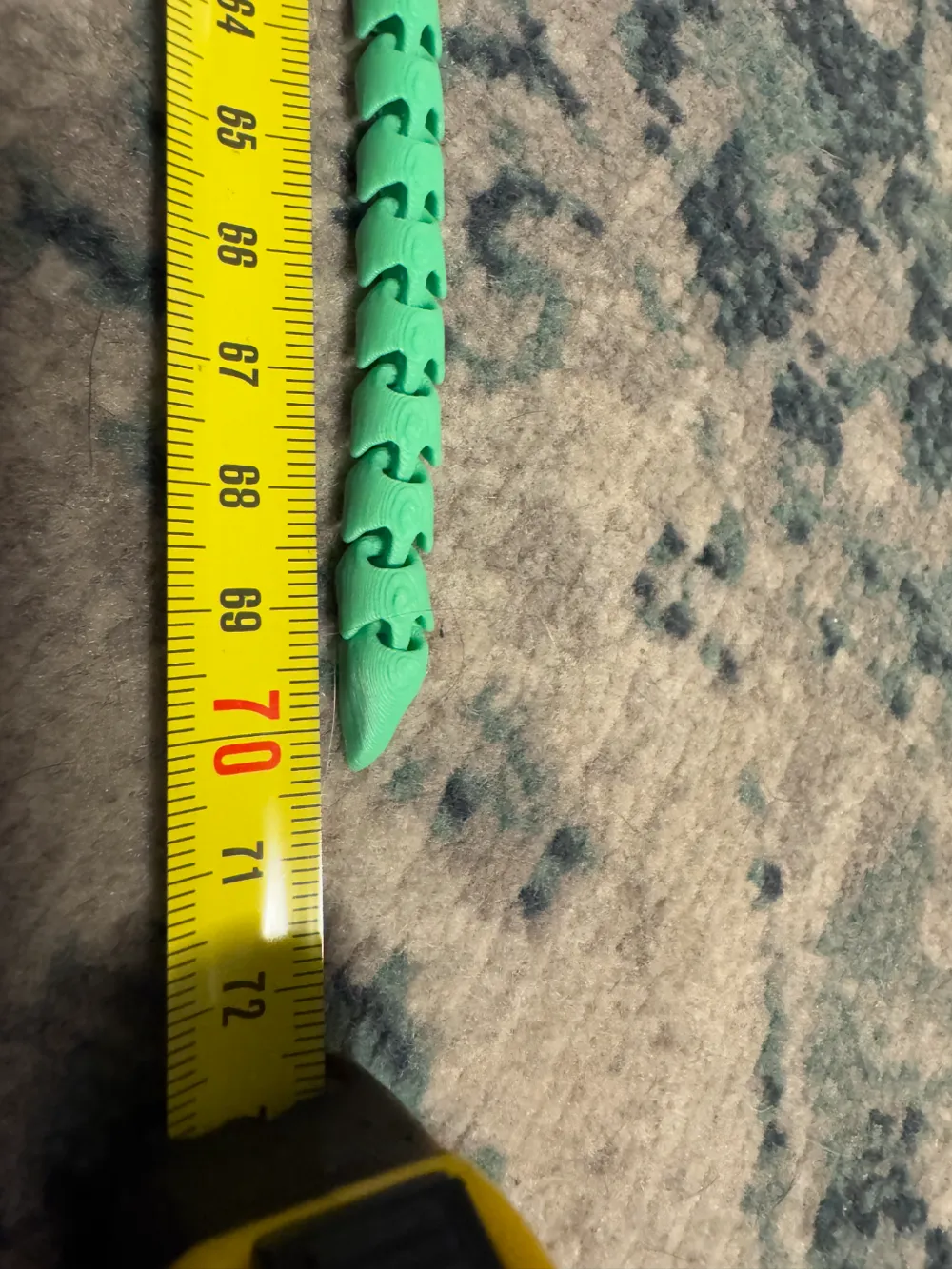 Tiny Flexi Snake 'The Extra Long One' - Free 3D Print Model - MakerWorld