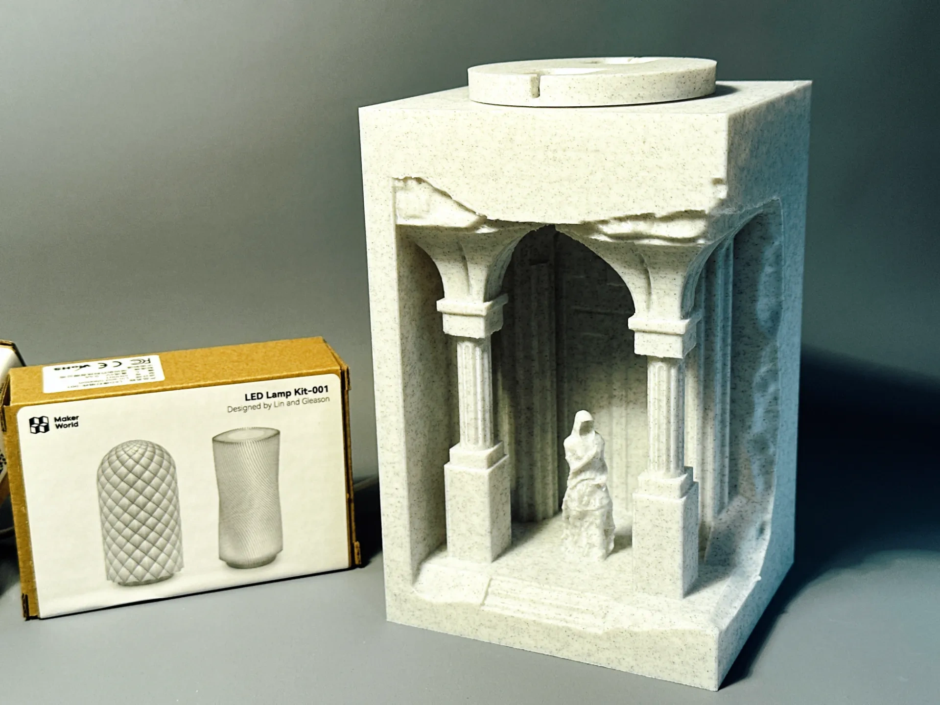 Ruins Night Light - MH001 Kit by 蟑螂恶霸3D - MakerWorld