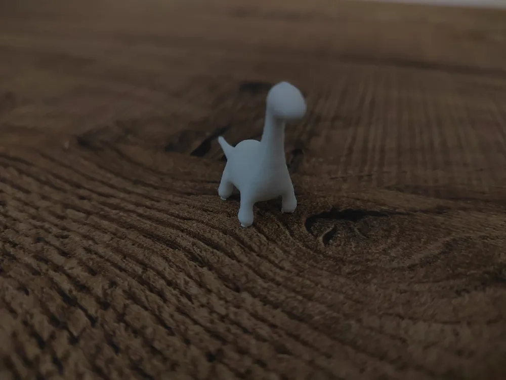 BRO this super cute ultra mini Brontosaurus by Notorious - MakerWorld