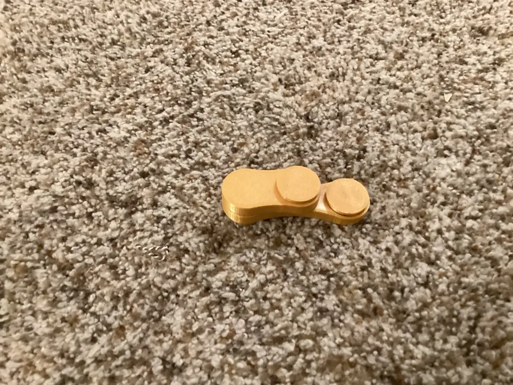 Double pendulum fidget spinner by Marchant_n MakerWorld: Download Free ...