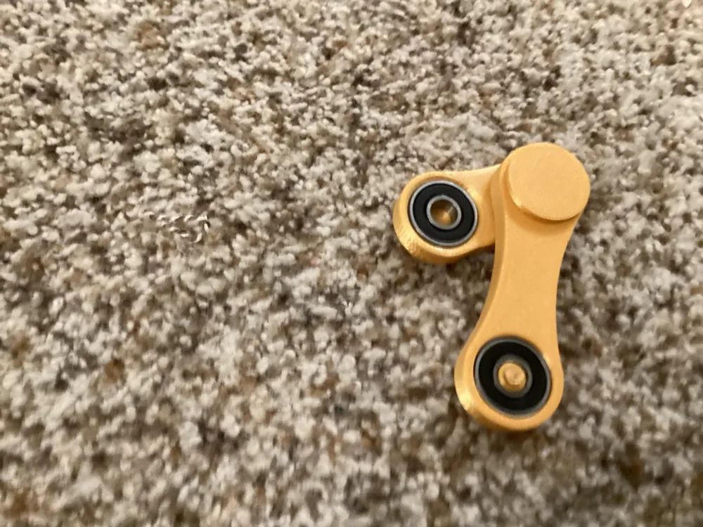 Double pendulum fidget spinner by Marchant_n MakerWorld: Download Free ...