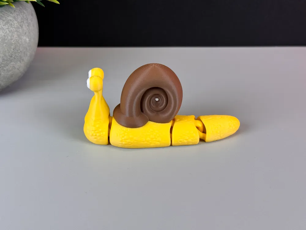 Articulated Cute Snail by 3DPrintyi MakerWorld: Download Free 3D Models