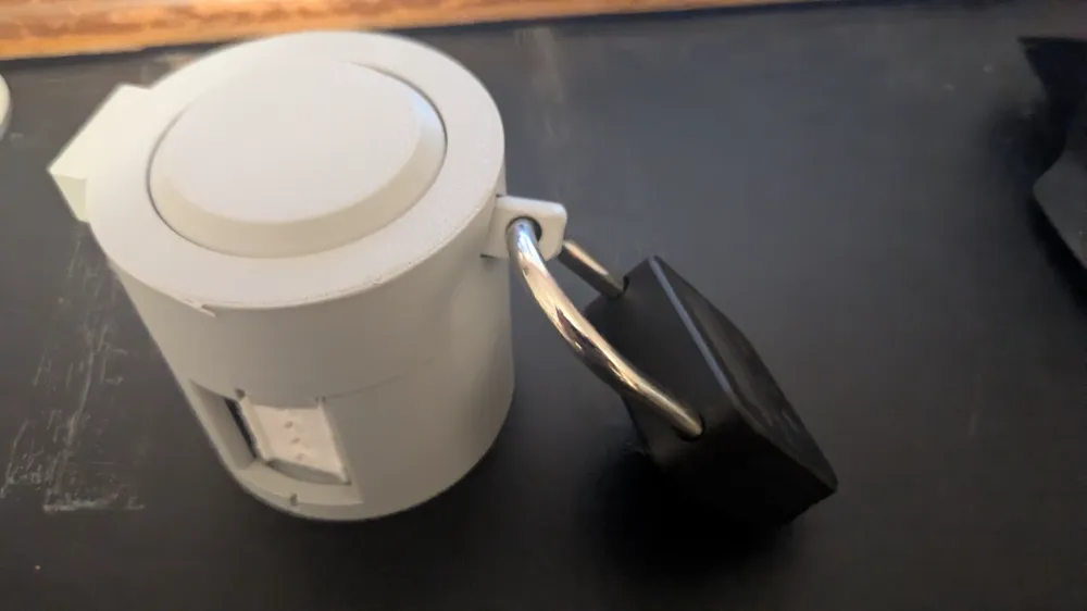 Symbol Cryptex Puzzle - with backup security by Pesh - MakerWorld