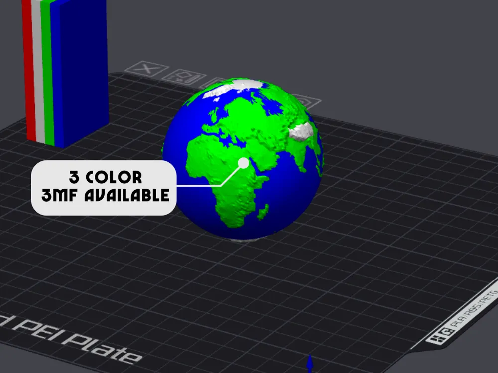3D Earth Model from 48K Displacement Map - Free 3D Print Model - MakerWorld