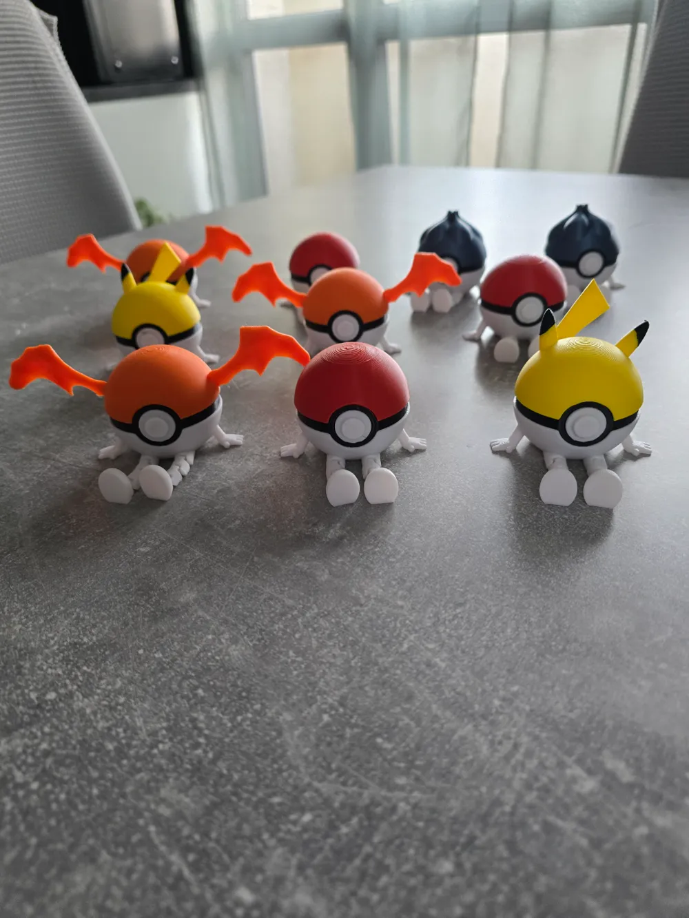 Articulated Pikachu Pokeball by 3Devil MakerWorld: Download Free 3D Models