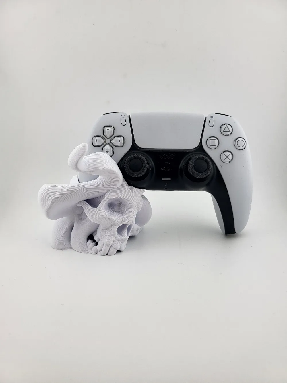 stand controller ps5 joystick holder smoke skull by Mad power ...
