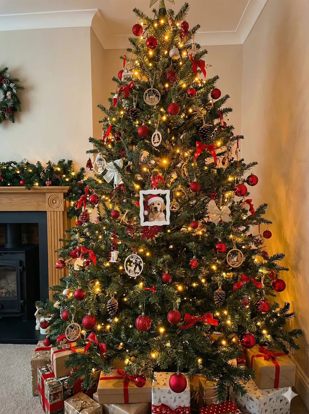 Marco de Recuerdo Navideño - Adorno (Relación 4:5) - Modelo de ...