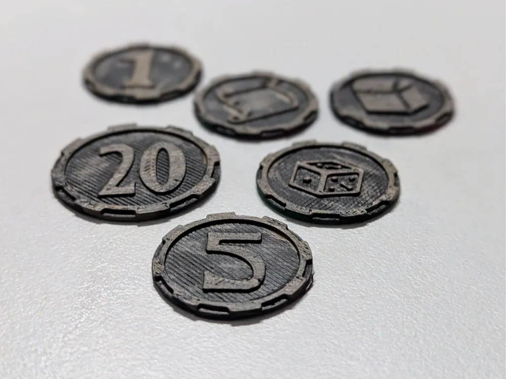 pen&paper tokens by jan-design - MakerWorld