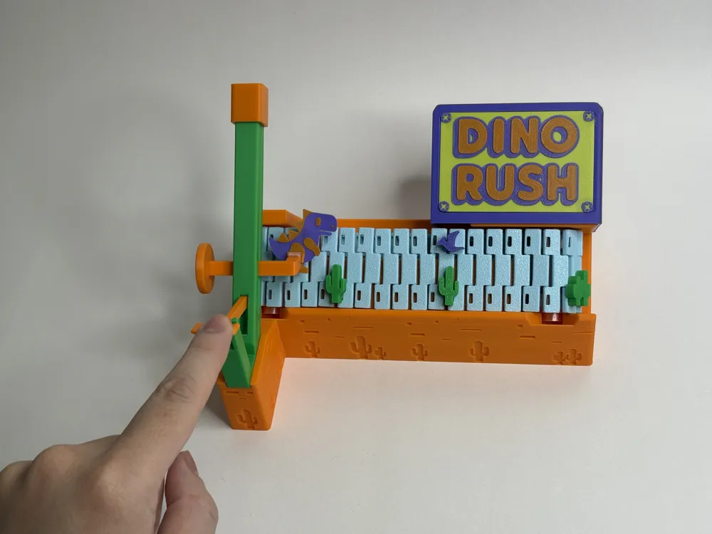 Mini Arcade - Dino Rush Game by wontonnn MakerWorld: Download Free 3D ...