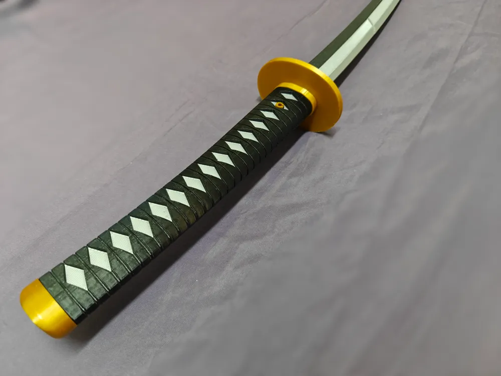 Real Size Katana without hardware (beta) - Free 3D Print Model - MakerWorld