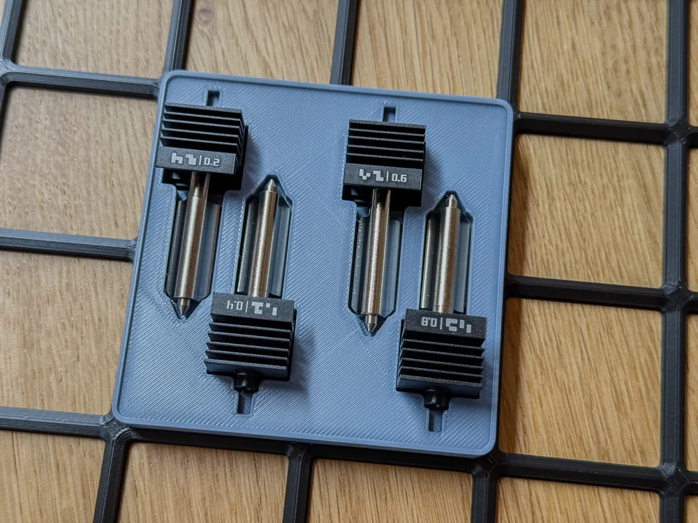 Gridfinity Bins für Bambu Lab H2D / H2S Hotends by Lars Melzer ...