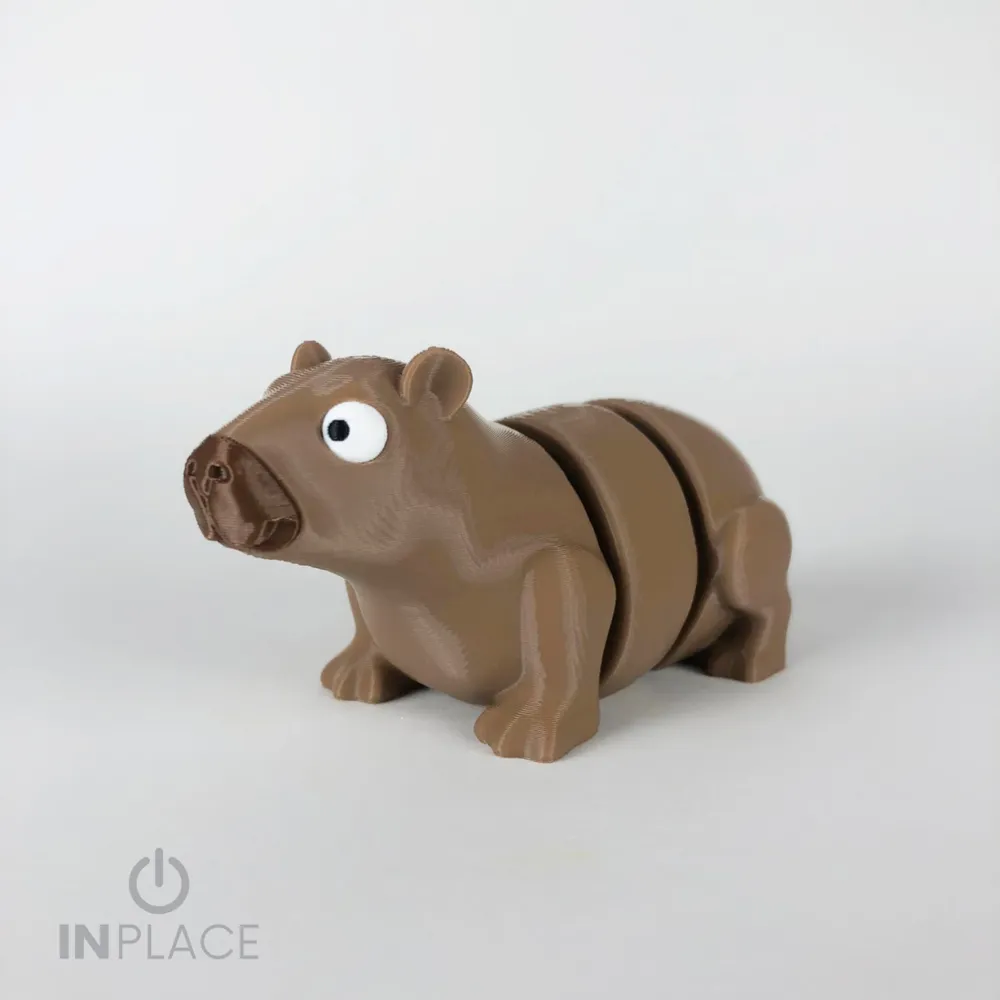 Cute Capybara Articulated by InPlace MakerWorld: Download Free 3D Models
