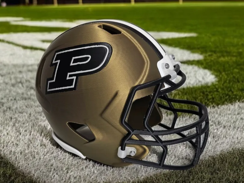 Purdue Football Helmet by animuL67 MakerWorld: Download Free 3D Models