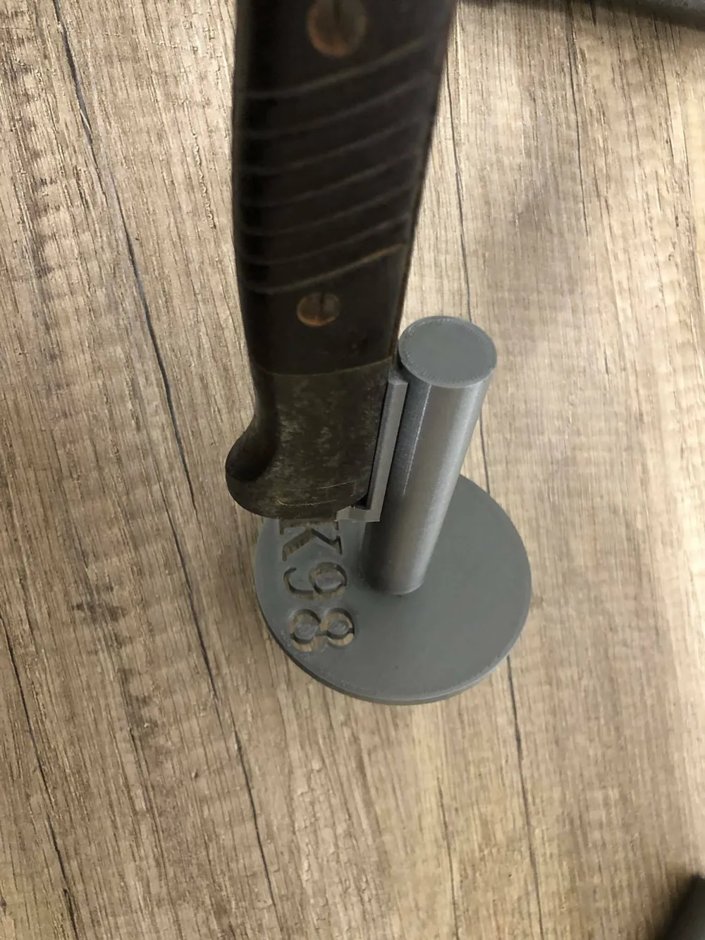 Mauser K98 stand for bayonet ww2 by mauser k98 MakerWorld: Download ...