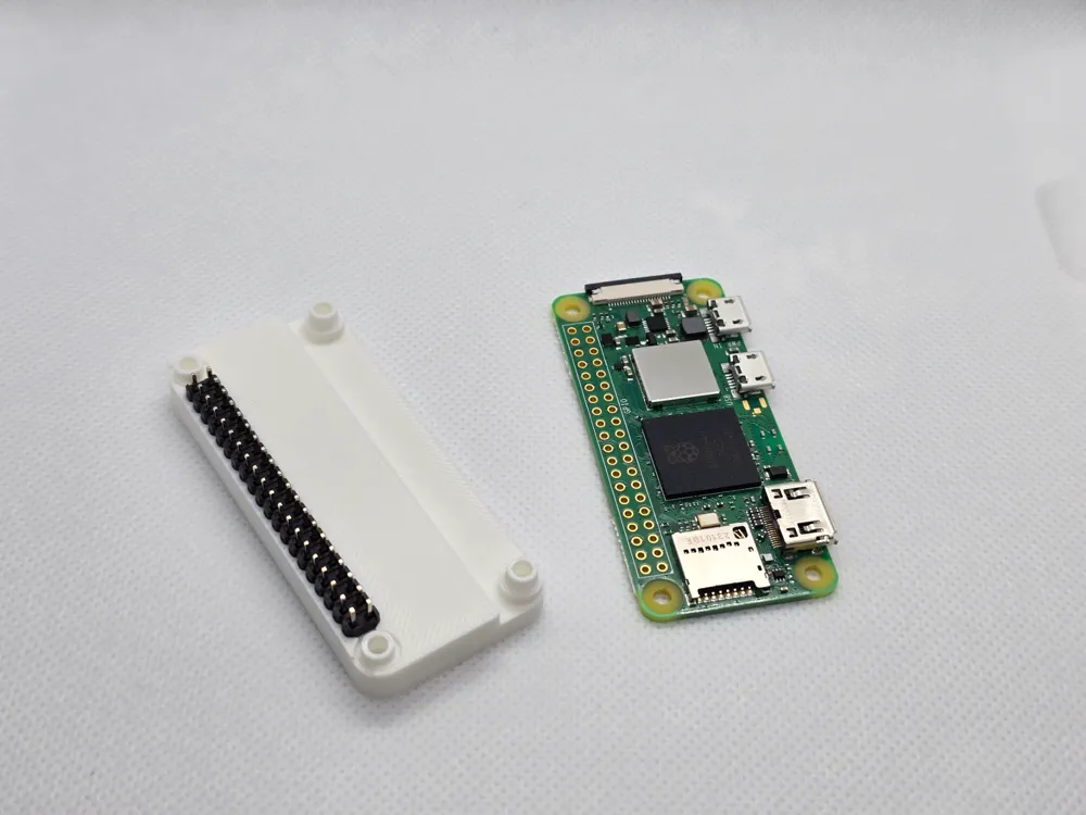 Raspberry Pi Zero Header Soldering Tool - Free 3D Print Model - MakerWorld