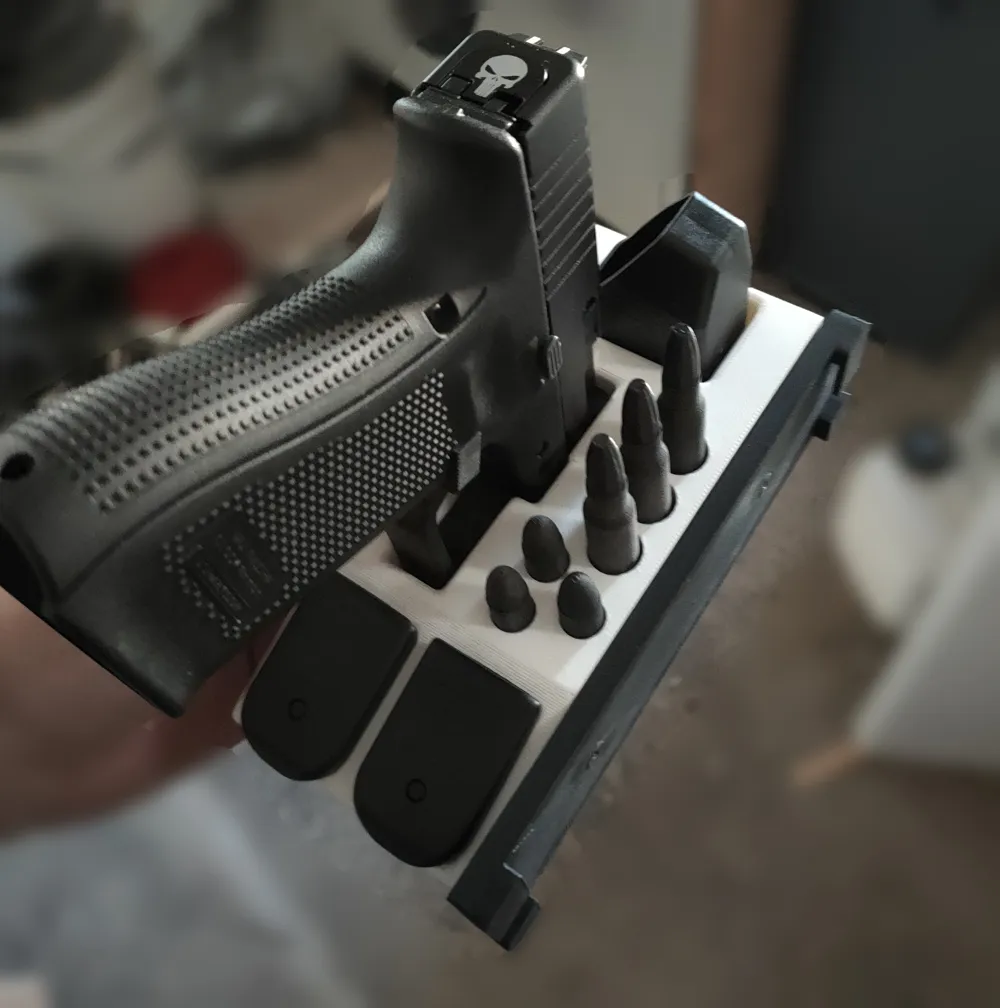Glock 17 Mount V2 Revised Layout by dreas MakerWorld: Download Free 3D ...