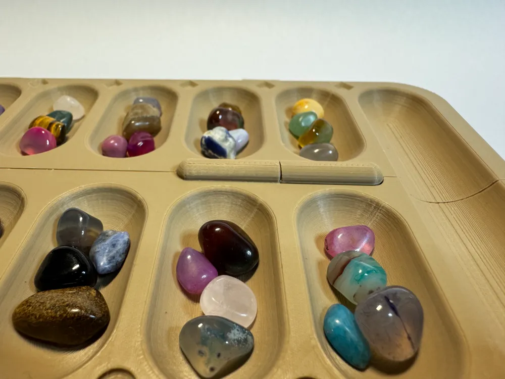 Travel-Sized Mancala Game - Free 3D Print Model - MakerWorld