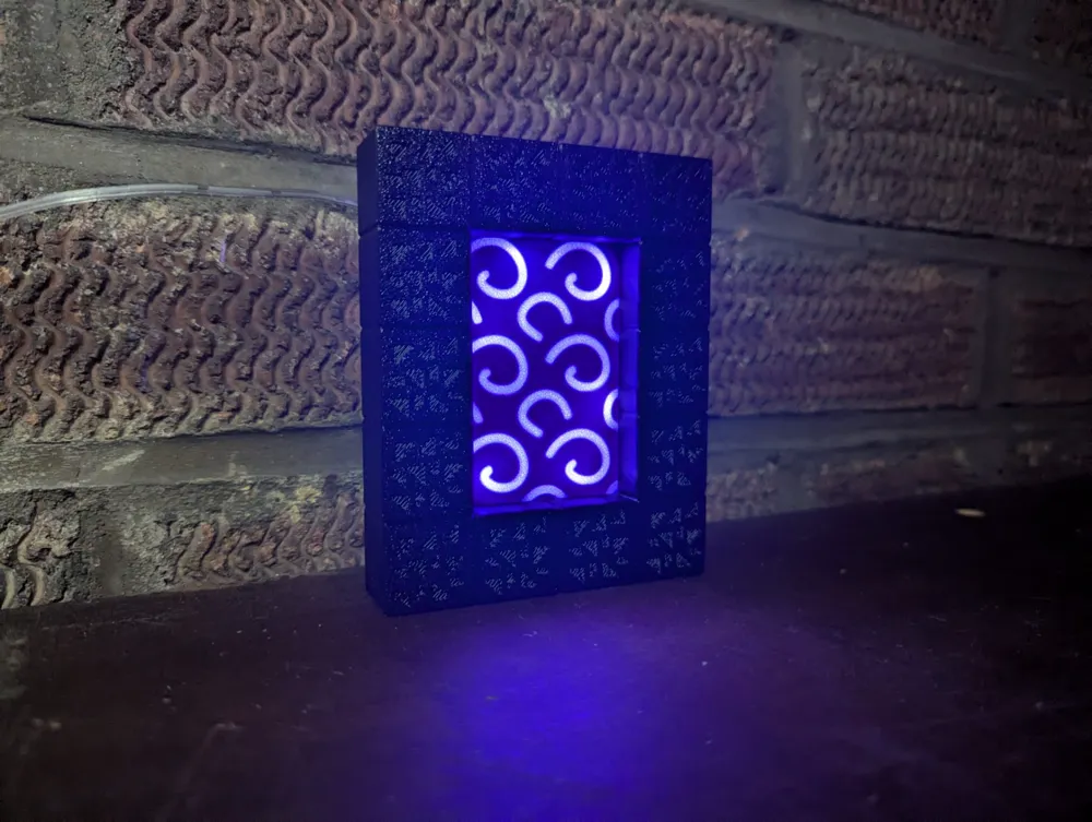 Nether Portal Night Light by GBCreative - MakerWorld